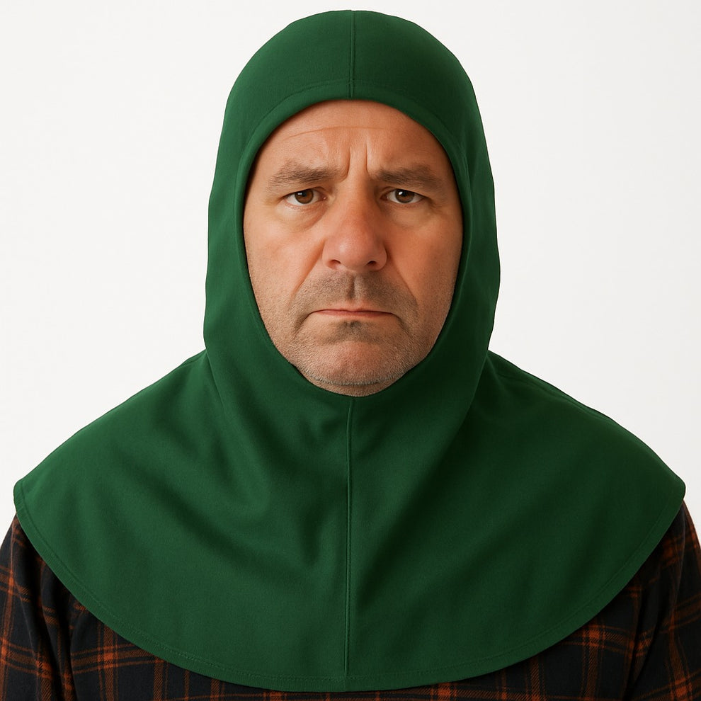Polycotton Work Hood – Lightweight Head Protection – Safety Creations