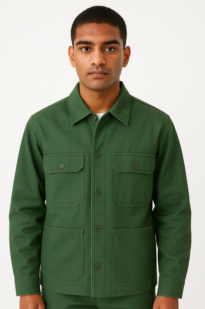 Cotton Work Jacket – Breathable & Comfortable Protection – Safety Creations